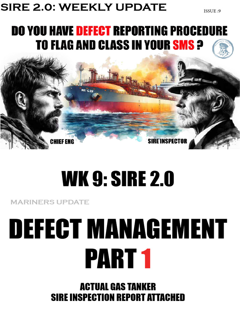 WK 9 Defect Management | PDF | Shipping | Water Transport