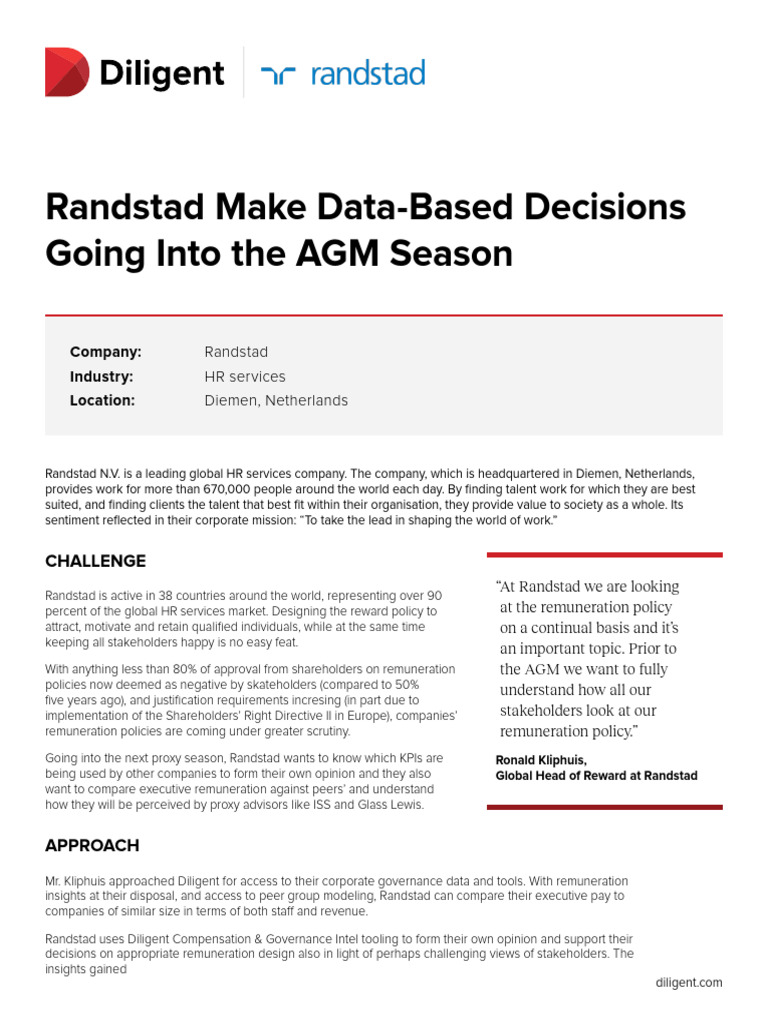 Case Study- US CGI Randstad | PDF | Governance | Business