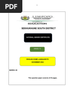 English P2 Grade 10 Term 4 Exam 2024.pages | PDF