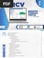 Guía Completa del Registro RCV 2022 | PDF | Factura | Impuesto al valor agregado
