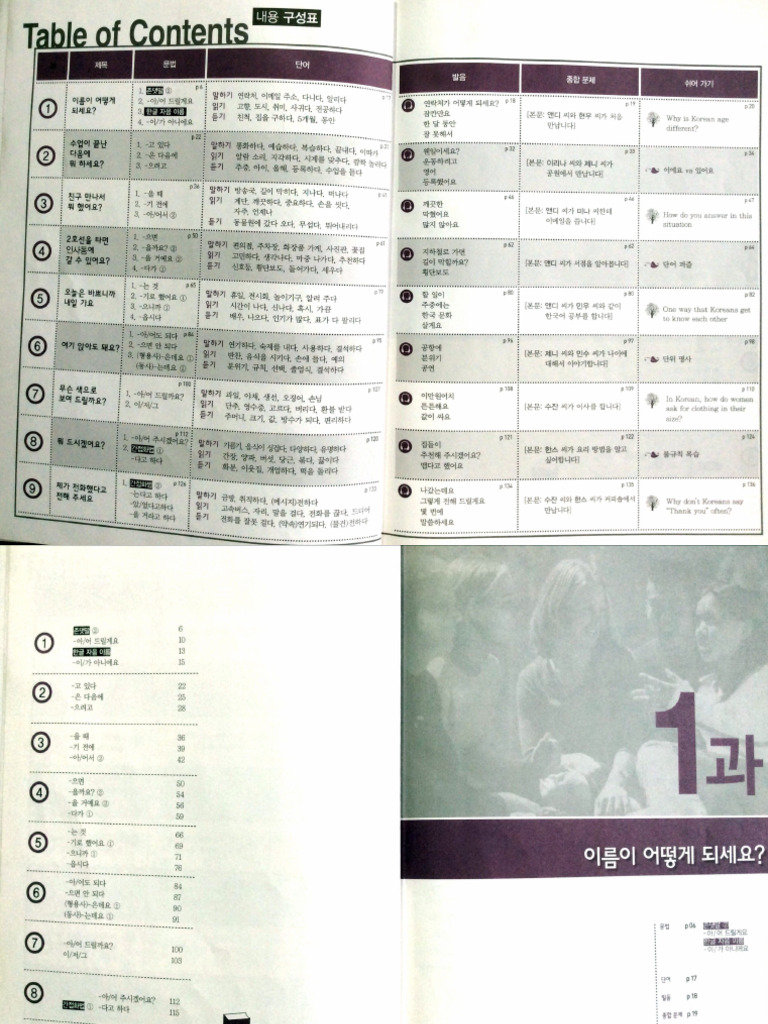 Sogang Korean 2A Workbook | PDF