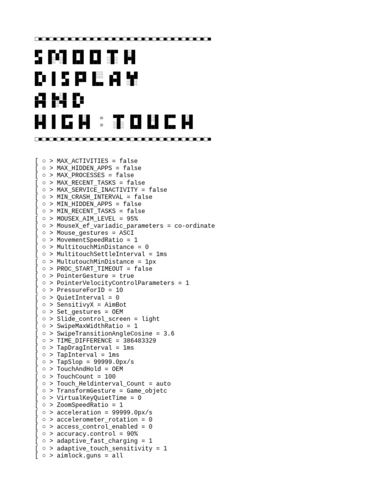 High Touch | PDF