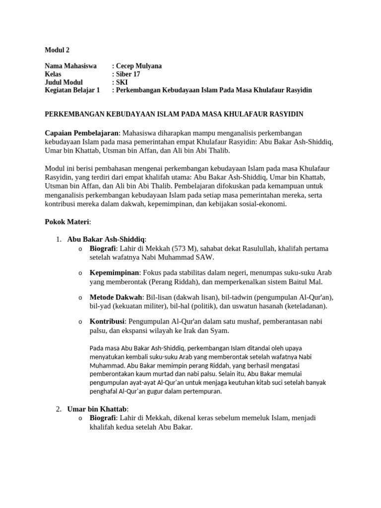 Kumpulan Tugas Modul 2 | PDF