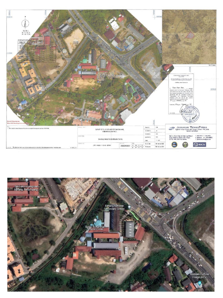 Pelan SMK Bahang | PDF
