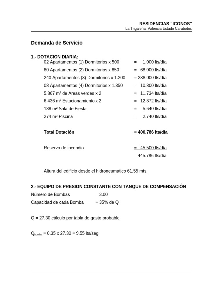 Dotación ICONOS | PDF | Turbomaquinaria | Tecnologías de gas