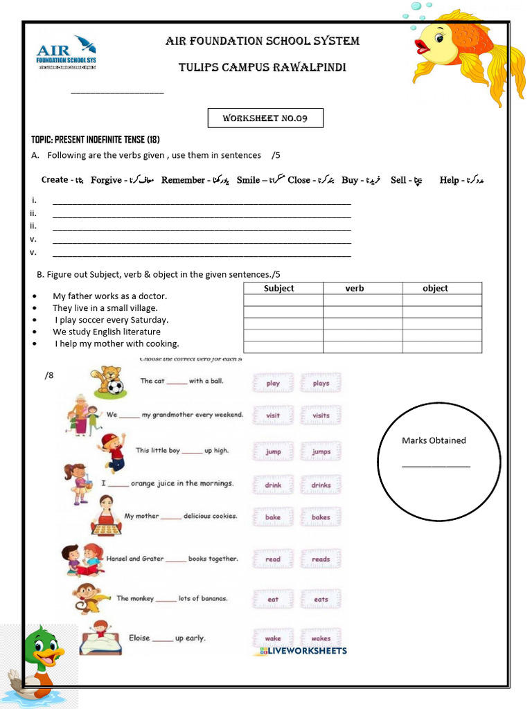 Worksheet No 9 | PDF