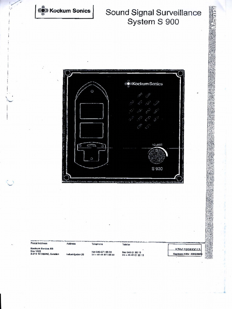 Amplidan Sound Reception System | PDF
