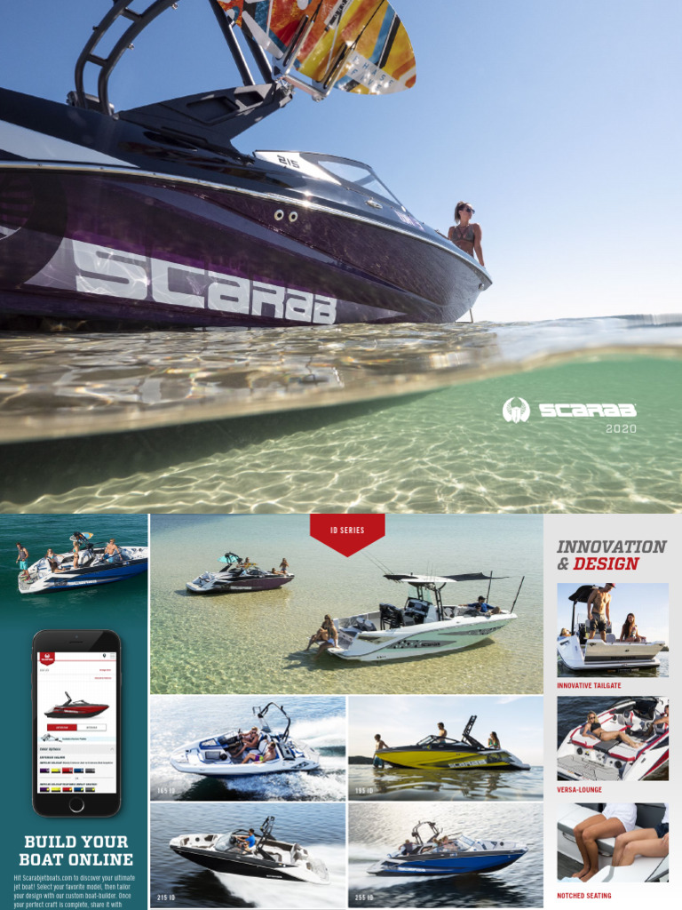 Scarab Jetboats Brochure 2020 | PDF