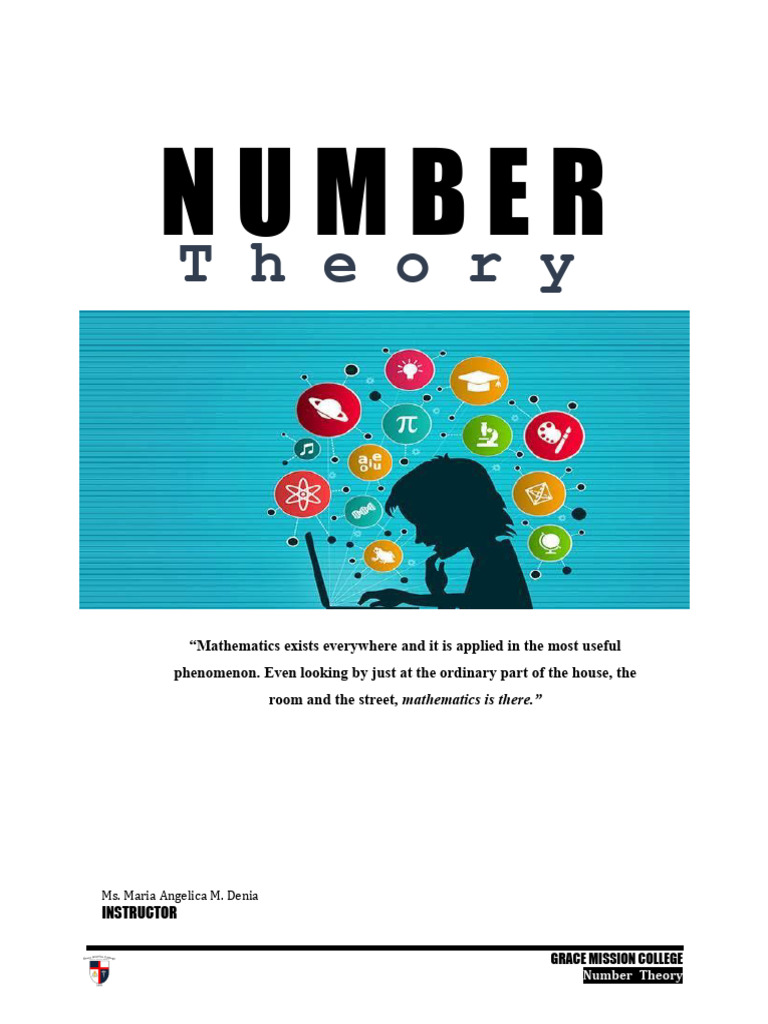 Number Theory Module Last | PDF | Equations | Elementary Mathematics