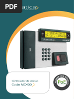 Codin MD400: Controlador de Acesso | PDF | Ciência da Computação ...