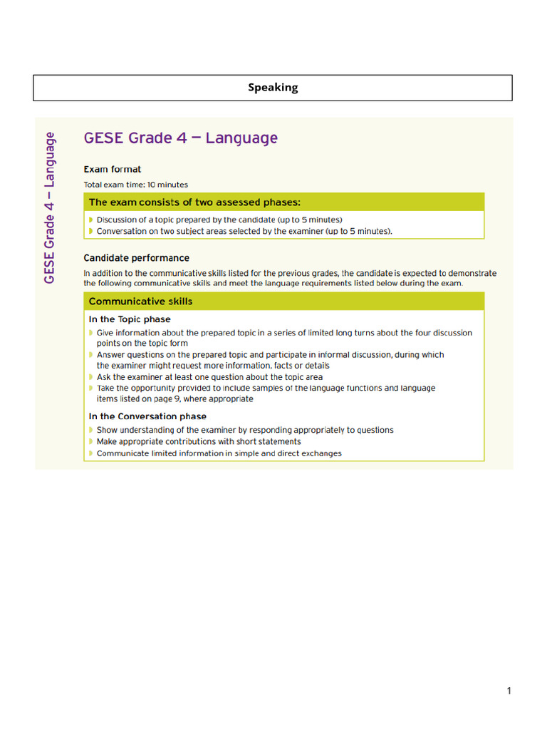 ELT _ GESE 4 Grammar Booklet 2023.docx | PDF | Linguistics | Linguistic ...