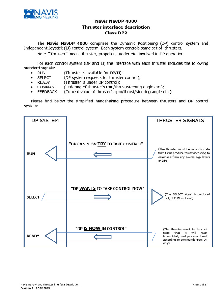 NavDP Interface Description ENG DP2 Rev3 | PDF | Electrical Engineering ...