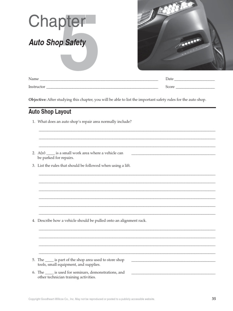 CH 05 | PDF | Safety | Occupational Safety And Health