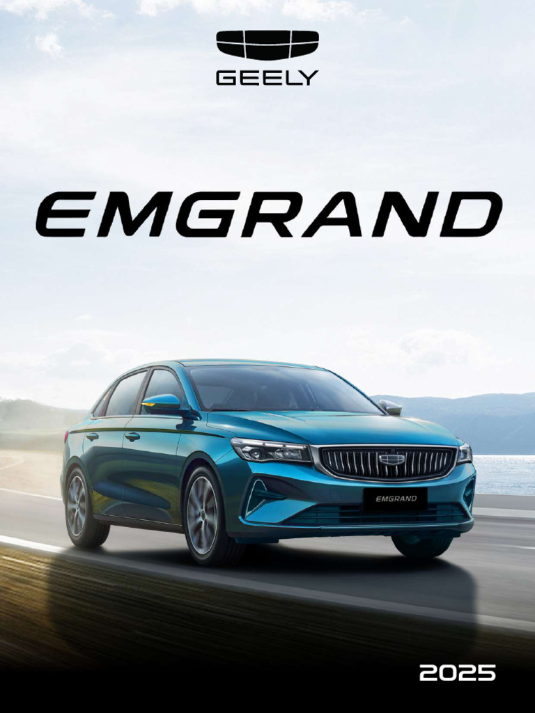 GEELY EMGRAND Ficha Técnica 2024 | PDF | Airbag | Sistema de freno antibloqueo