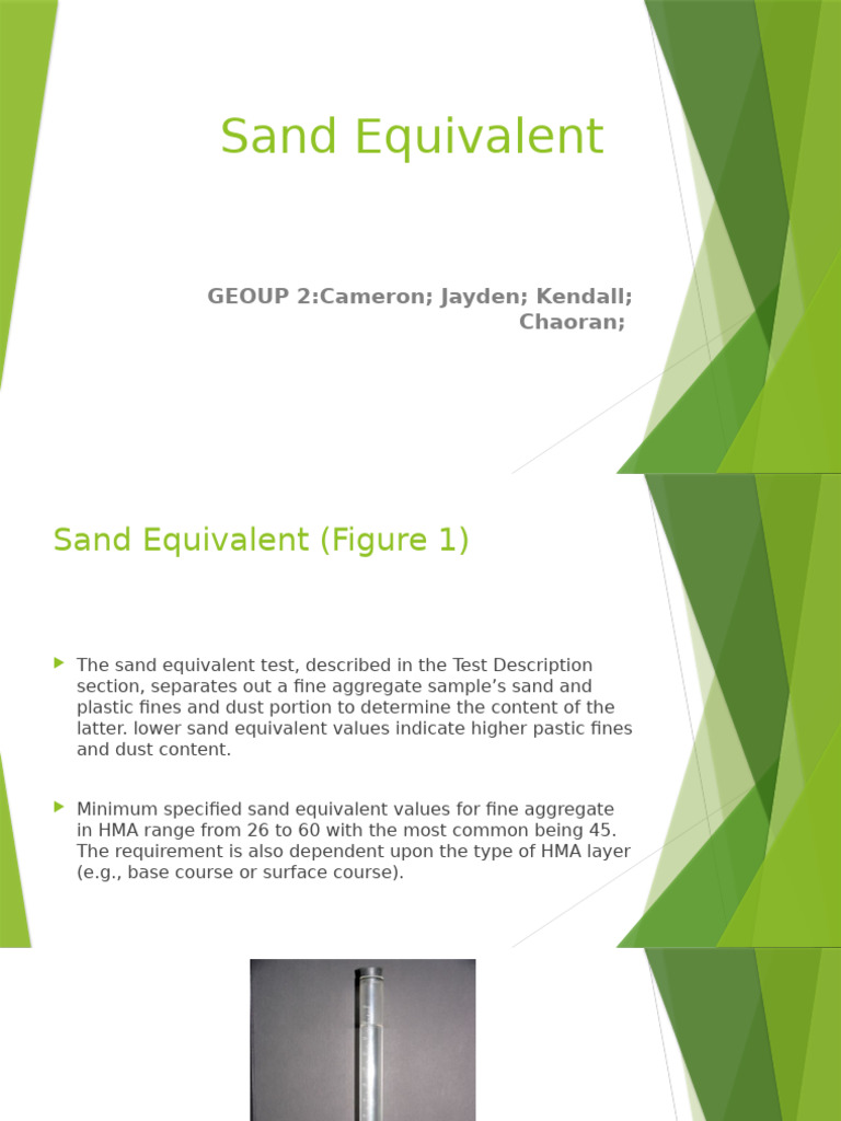 Sand Equivlant | PDF | Sand | Materials