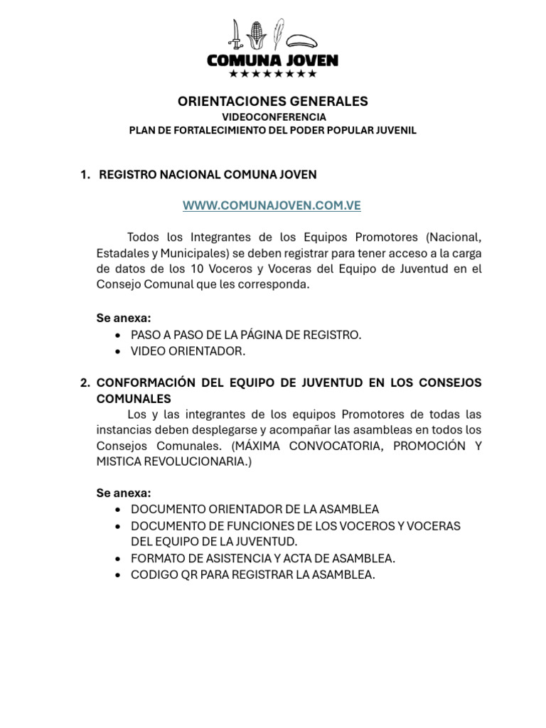 Orientaciones Video Conferencia - 081831 | PDF