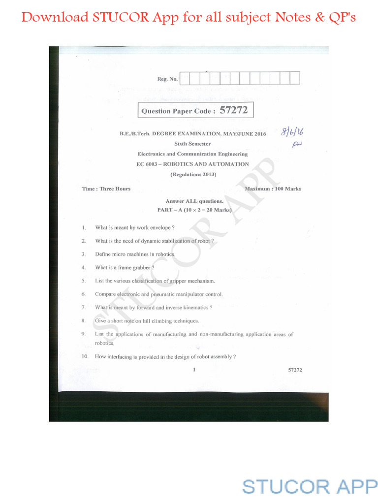 Stucor Qp Ec8074 | PDF