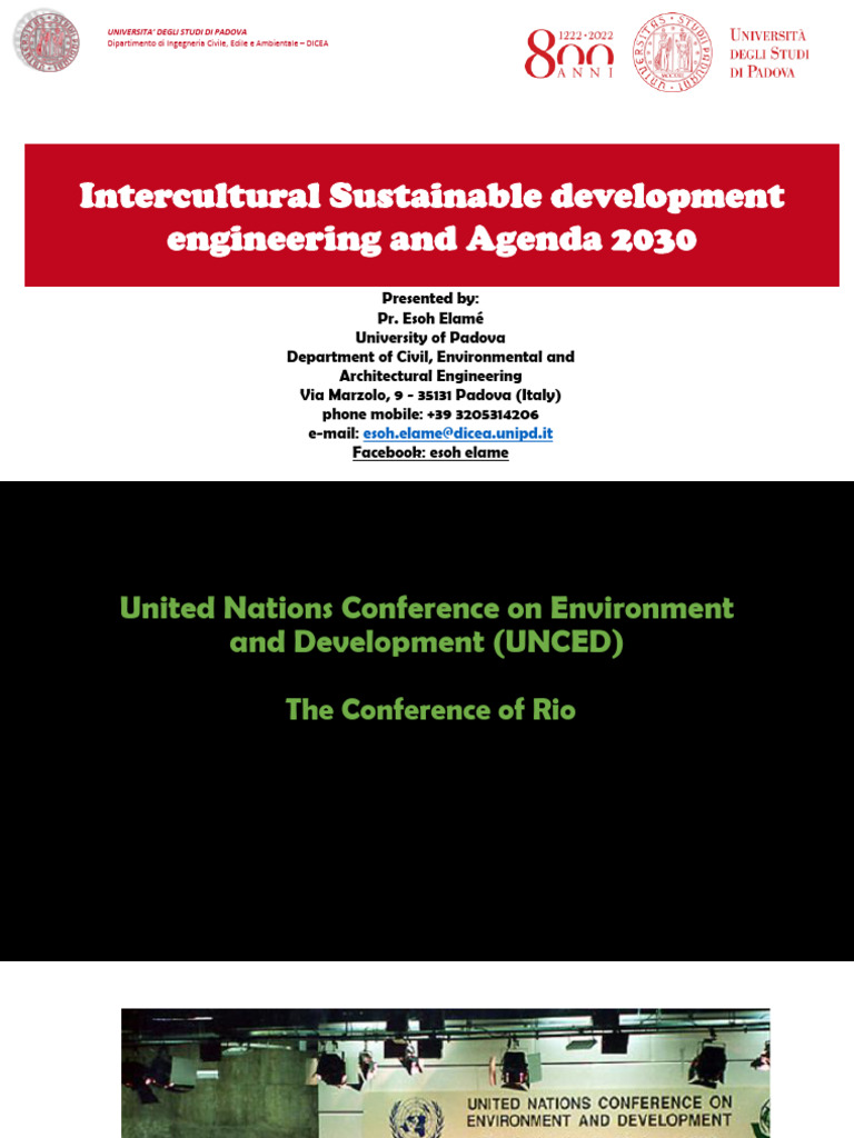 7 Rio de Janeiro Conference of 1992 | PDF | Sustainability ...