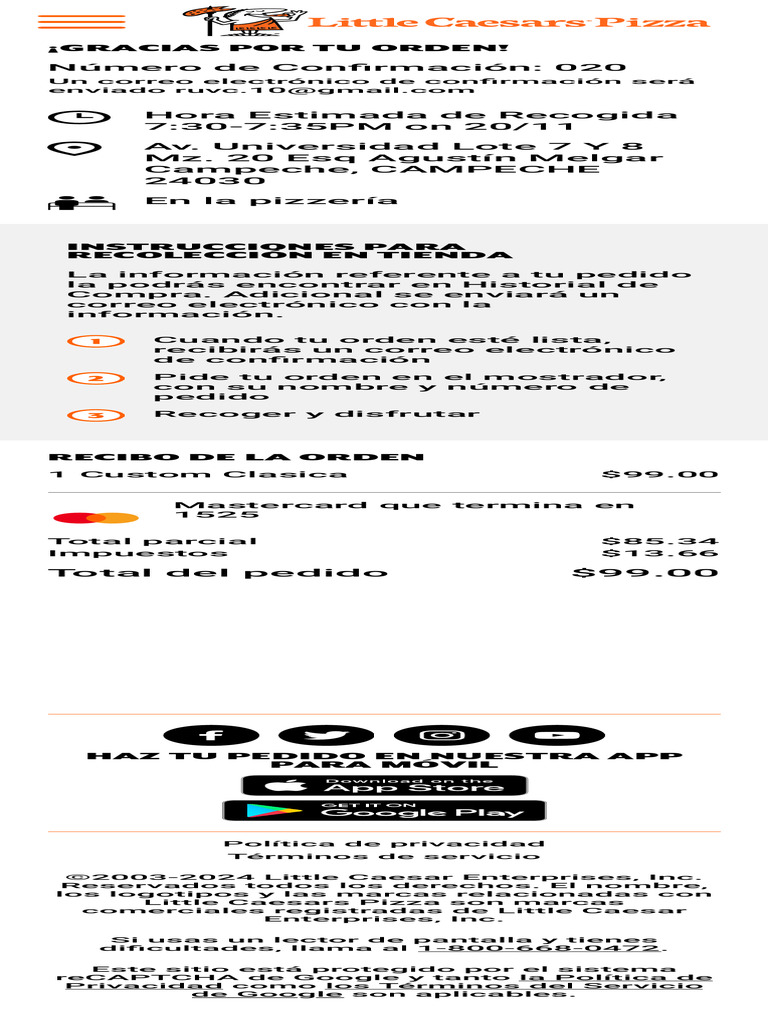 Order - Little Caesars® Pizza 2 | PDF
