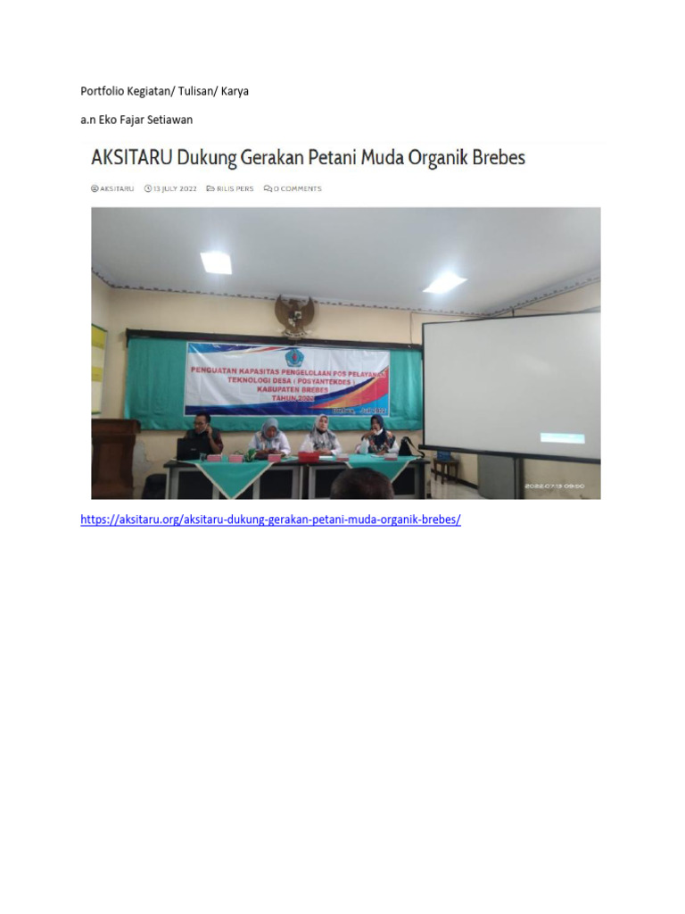 Karya Eko Fajar Setiawan | PDF