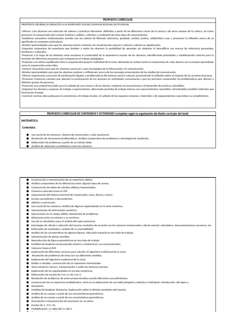 2 LND Contenidos Trabajados y Alcanzados Segundo Grado 2022 | PDF | Sociedad | Comprensión lectora