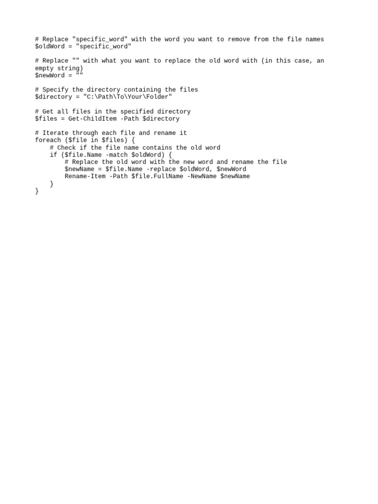 Rename Script | PDF Rename Script | PDF