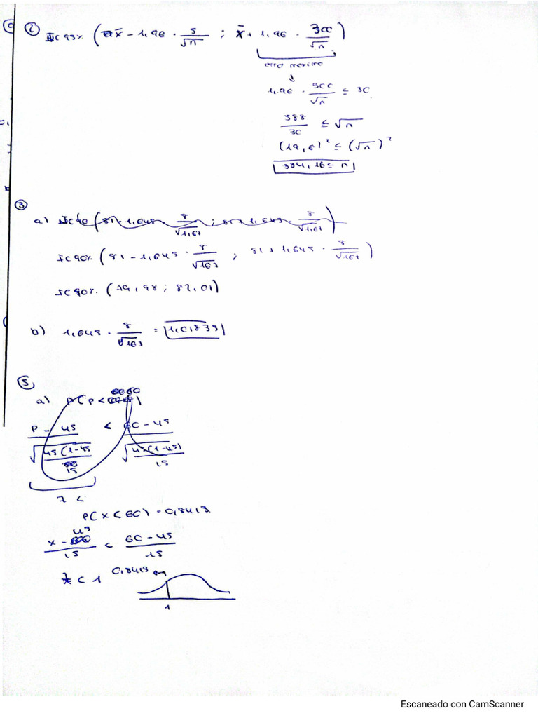 Hoja 03 Teoría de Muestras María Marín | PDF