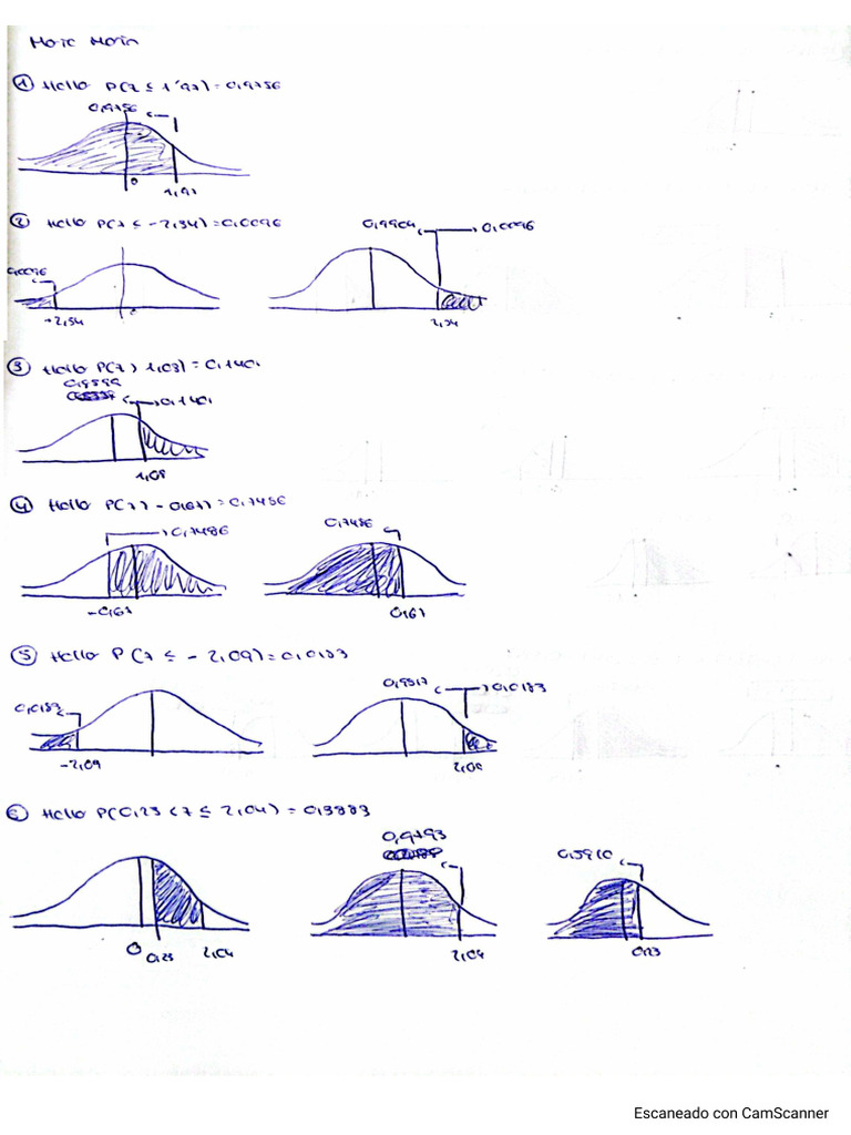María Marín Hoja 02 Distribución Normal | PDF