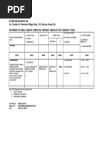 SLCC Statement of Single Largest Completed Contract (SLCC) Similar To ...