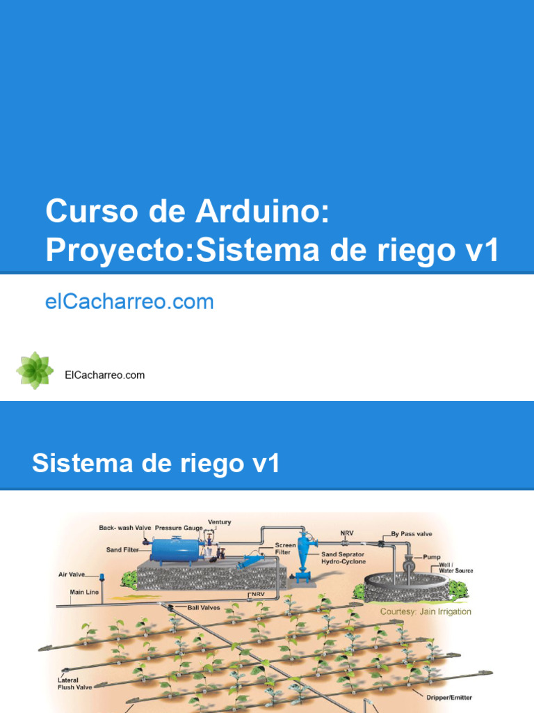 Arduino+B +udemy+-+7 10 1+-++proyecto - +sistema+de+riego | PDF