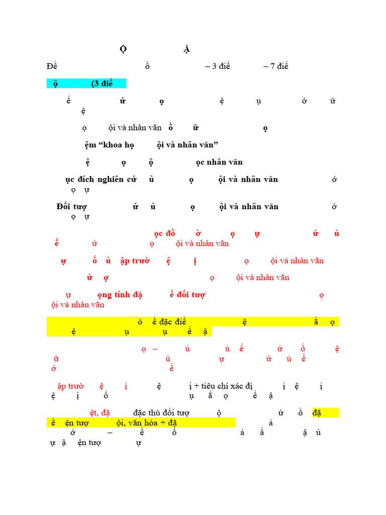 Đc on Tap Nhap Mon Khxhnv 2024 | PDF