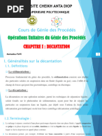Types et principes de décantation | PDF | Traînée | Vitesse