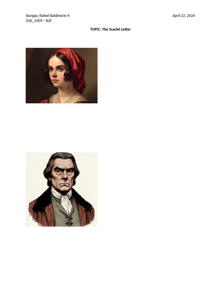 The Scarlett Letter | PDF