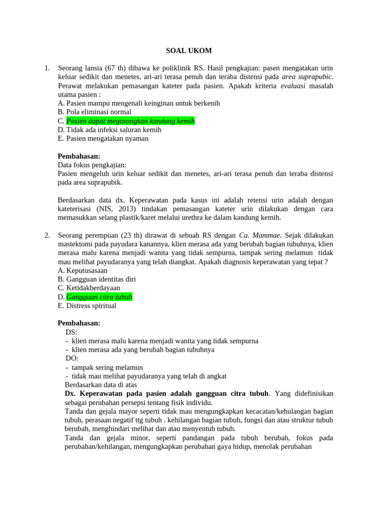 Soal Dan Pembahasan Tryout Kelas Bontang 2024[1] | PDF