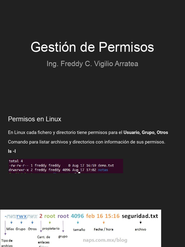 Gestión de Permisos | PDF | Archivo de computadora | Gestión de ...