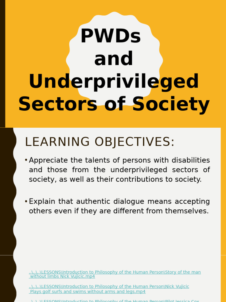 Philo 13 Pwd | PDF | Disability | Mental Disorder