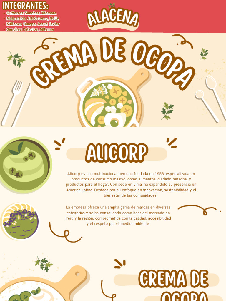 Crema de Ocopa | PDF | Producto (Negocio) | Marketing