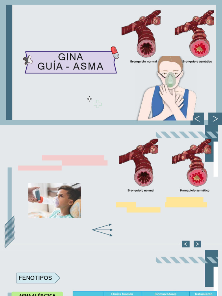 Sem 10 ASMA GINA | PDF | Asma | Alergia