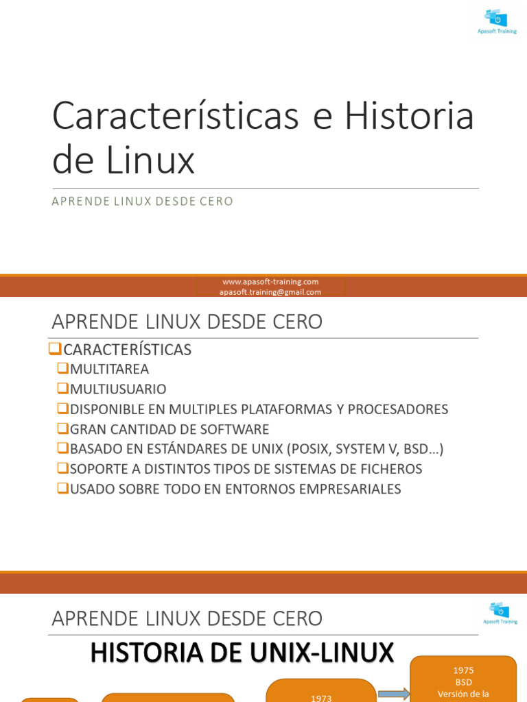 002 Historia de Linux | PDF | Unix | Arquitectura de Computadores
