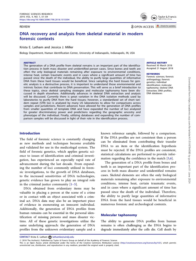 fsr_4_1_51 | PDF | Mitochondrial Dna | Dna Profiling