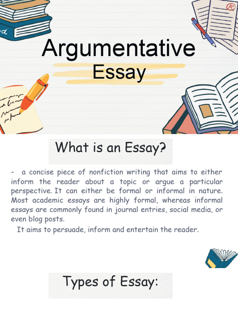 Key Structural Elements of An Argumentative Essay | PDF | Traffic ...