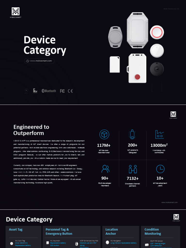 MOKO Beacon Product Summary - V1.6 - 20230731 | PDF | Internet Of ...