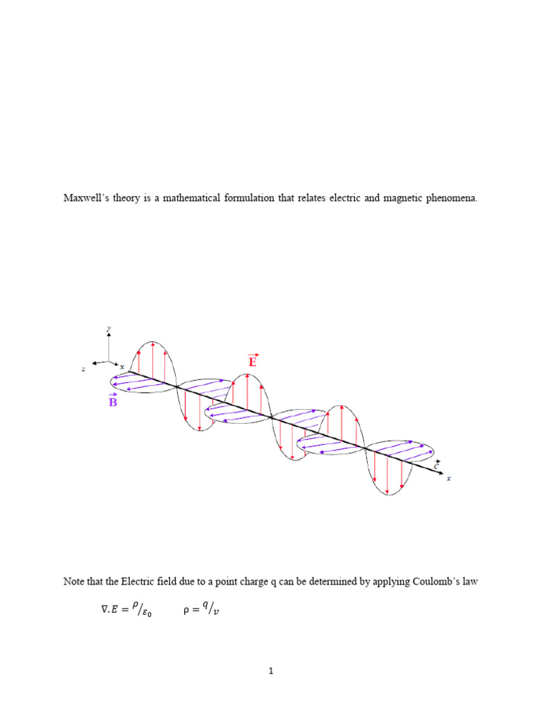 PHS 102 (Electromagnetic Waves) | PDF | Electromagnetic Radiation | Waves