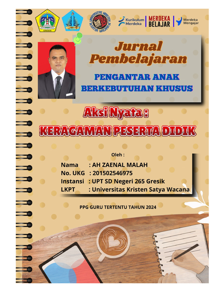 Jurnal Pembelajaran Modul 3 Topik 1 - Pengantar Pembelajaran ABK - Keragaman Peserta Didik 1 | PDF