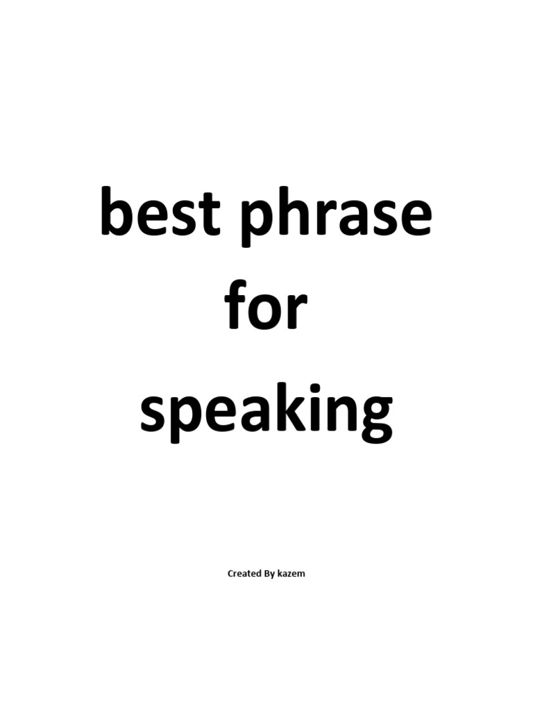 Speaking (1) | PDF | Teachers | Learning