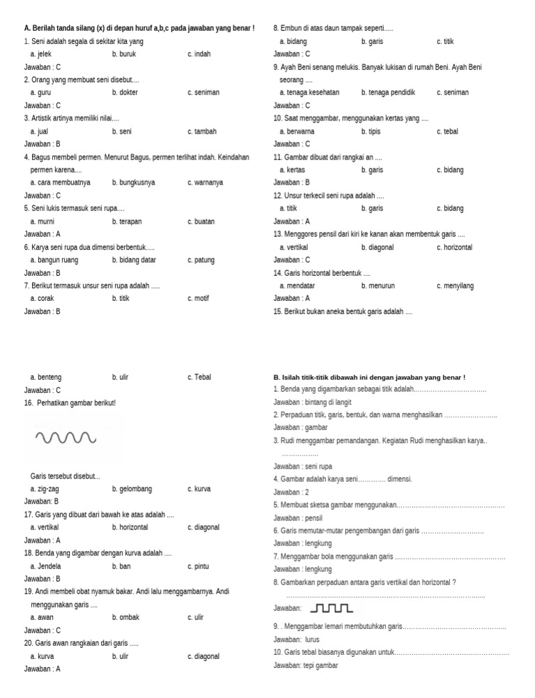 STS SBDP Kelas 1 | PDF