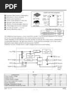 LM5020 100V Current Mode PWM Controller: General Description Features | PDF | Amplifier | Capacitor