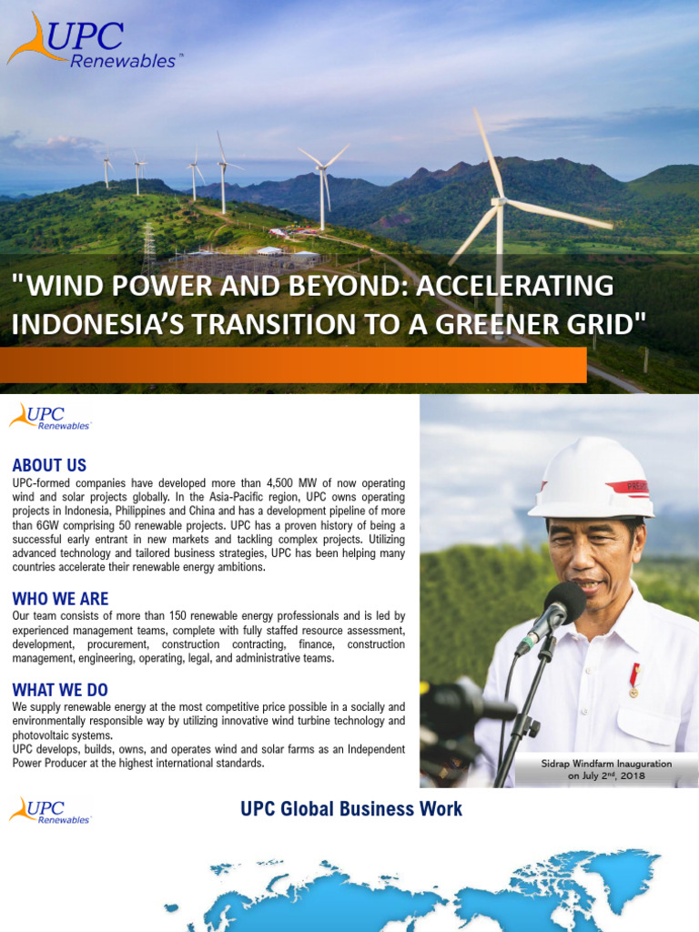 Percepatan Transisi Energi Indonesia Peran Pembangkit Listrik Tenaga Bayu | PDF | Wind Power ...
