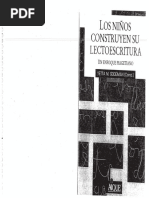 Ferreiro, Emilia y Teberosky, Ana (1979) Los Sistemas de Escritura en El Desarrollo Del Niño ...