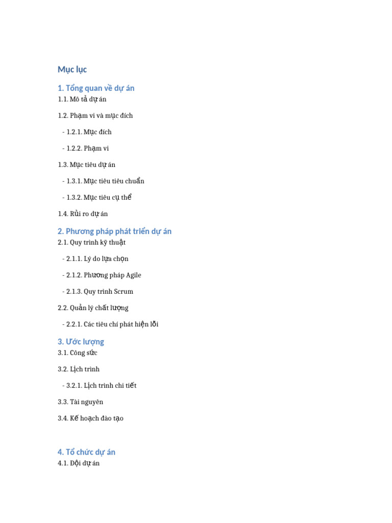 MucLuc_TiengViet | PDF